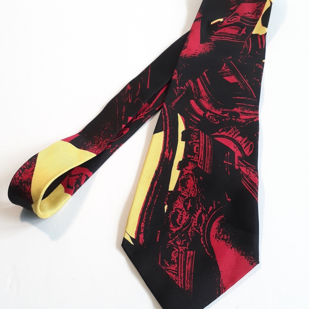 Vintage Nadia Roden Silk Necktie Made In Korea - Gem